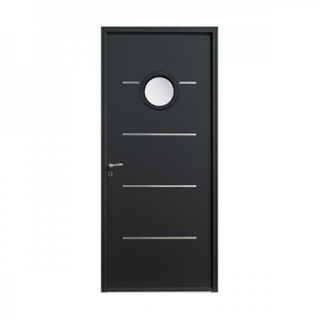 Porte d'entrée en acier à Bordeaux - Mondial Menuiseries